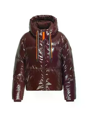 GERTRUDE Lindsay Quilted Puffer Jacket - Red