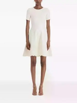 Oscar De La Renta Jacquard Mini Dress