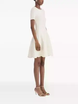 Oscar De La Renta Jacquard Mini Dress
