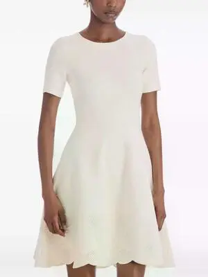 Oscar De La Renta Jacquard Mini Dress