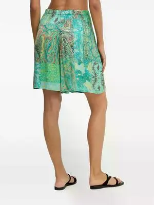 Liu Jo Paisley-patchwork Shorts
