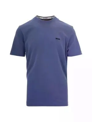 BOSS Logo-print T-shirt - Blue