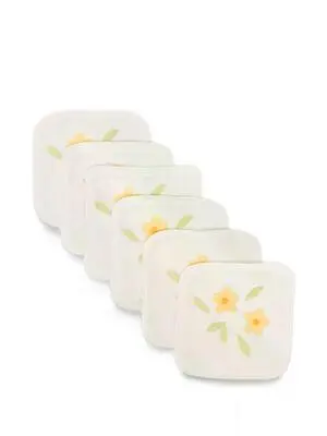 BAMBAH Rosalie Coasters - White