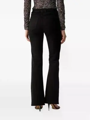 Pinko Logo-plaque Flared Jeans