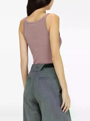 DIESEL® Slim Tank Top With Laser-cut Oval-d
