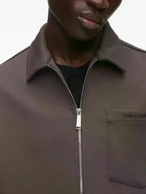 Karl Lagerfeld Chest Pocket Jersey Overshirt