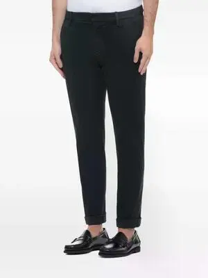 DONDUP Logo-plaque Turn-up Trousers