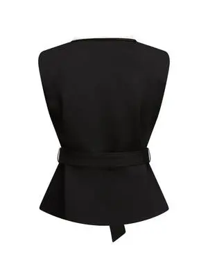 Karl Lagerfeld Contrast-lapel Waistcoat