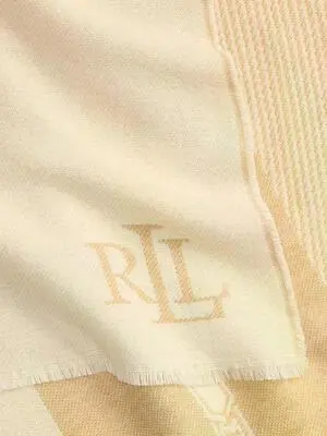 Ralph Lauren Equestrian-print Logo-embroidered Scarf
