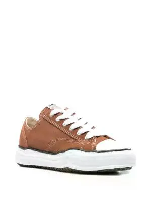 Mihara Yasuhiro Peterson Original Sole Suede Low-top Sneakers - Brown