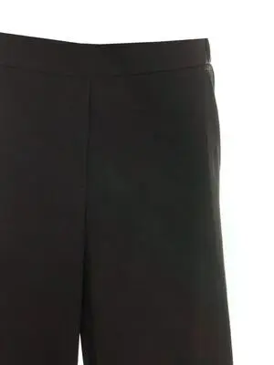 RUE DU BAC Elasticated-waist Wide-leg Trousers