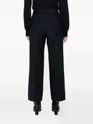MY MYTHS Pressed-crease Turned-up Trousers