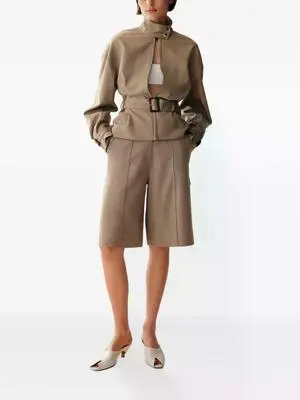 Anna Quan Zaha Belted Bomber Jacket