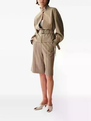Anna Quan Zaha Belted Bomber Jacket