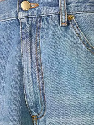 DARKPARK Faded Barrel-leg Jeans