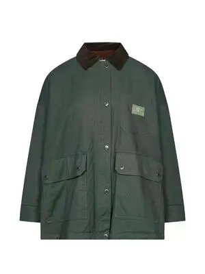 Max Mara Cotton Canvas Jacket - Green