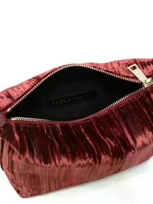 Furla Tonie Crinkled-effect Tote Bag