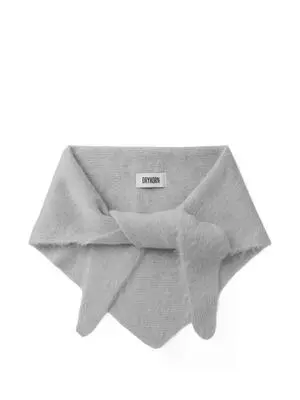 DRYKORN Tonky Brushed Triangular Scarf - Grey