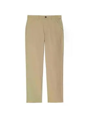Burberry Cotton Chino Trousers - Neutrals