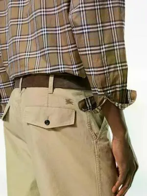 Burberry Cotton Chino Trousers