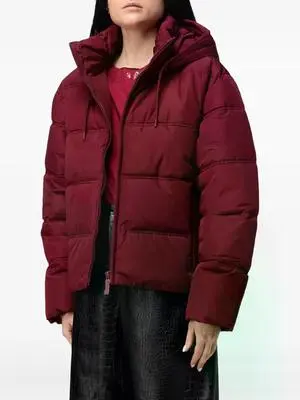 DISCLAIMER Quilted Hooded Jacket