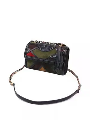 Tory Burch Fleming Marquetry Shoulder Bag