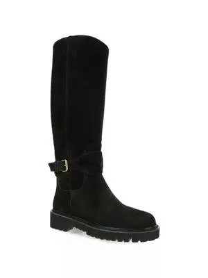 Valentino Garavani Vlogo Signature Split-leather Boot 40mm