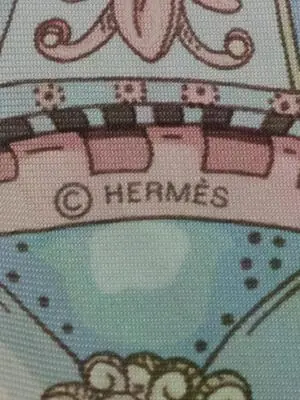Hermès 2010s Les Dômes Célestes Scarf