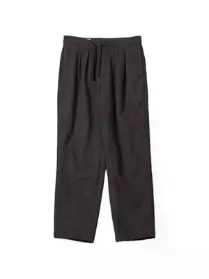 KAPTAIN SUNSHINE Easy Pleated Drawstring Trousers - Brown