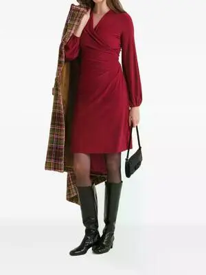 Malìparmi Draped V-neck Dress
