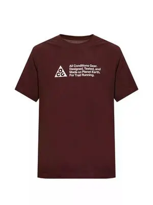 Nike Logo-print T-shirt - Red