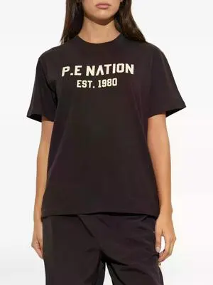 P.E Nation Infinity Relaxed Logo-print T-shirt