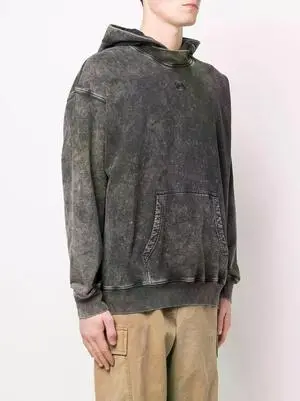 DIESEL® Acid-wash Pullover Hoodie
