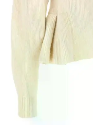 ROTATE BY BIRGER CHRISTENSEN Peplum Jewel-button Cardigan