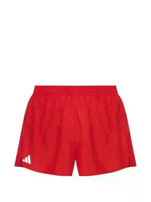 Adidas Adizero Logo-print Shorts - Red