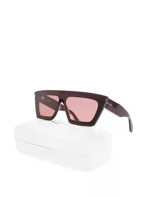Alaïa Geometric-frame Sunglasses