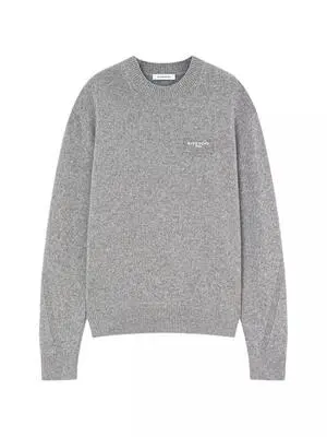 Givenchy Couture Seam Sweater In Wool And Cashmere - Grey