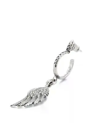 Emanuele Bicocchi Ala Wing-pendant Hoop Earring