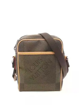 LOUIS VUITTON 2008 Mini Citadan Logo-print Messenger Bag