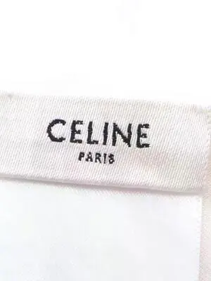 Celine 2010s Triomphe Silk Scarf