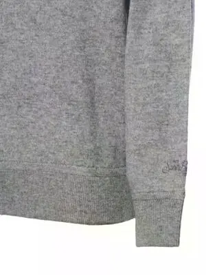 MC2 SAINT BARTH Bricklane Merino Wool And Cashmere Blend Crew-neck - Grey