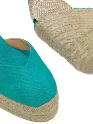 CastaÑer Chiara Canvas Heeled Spadrilles