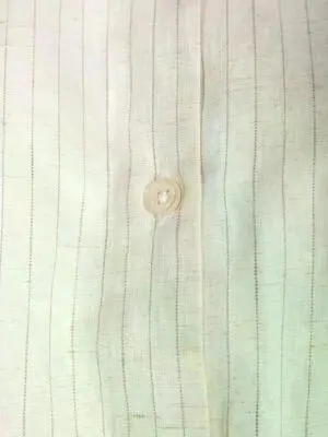 Denimist Pinstripe-pattern Twisted-front Shirt