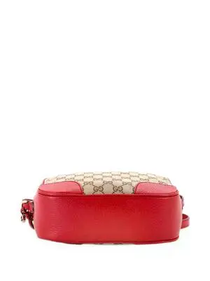 Gucci Bree Disco Gg Canvas With Leather Mini Crossbody Bag