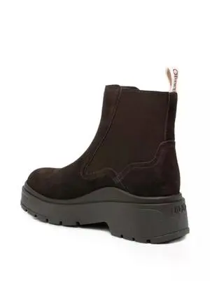 Liu Jo Logo-plaque Boots - Brown