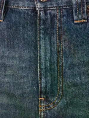 DARKPARK Lexie Faded Wide-leg Jeans