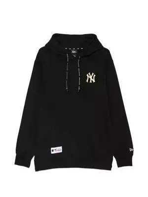 New Era New York Yankees Logo-embroidered Hoodie - Black