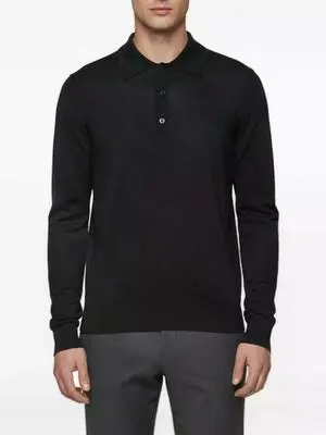 Prada 2024 Long-sleeve Polo Sweater
