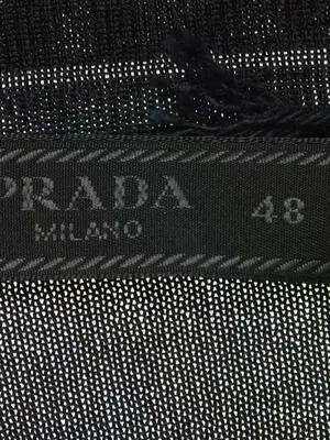 Prada 2024 Long-sleeve Polo Sweater