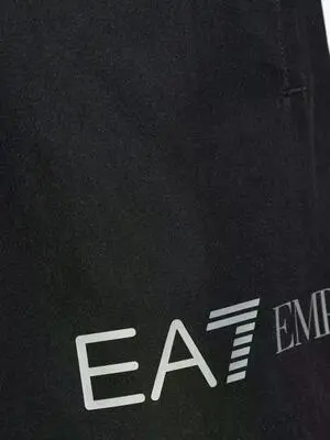EA7 Logo-print Drawstring Swim Shorts